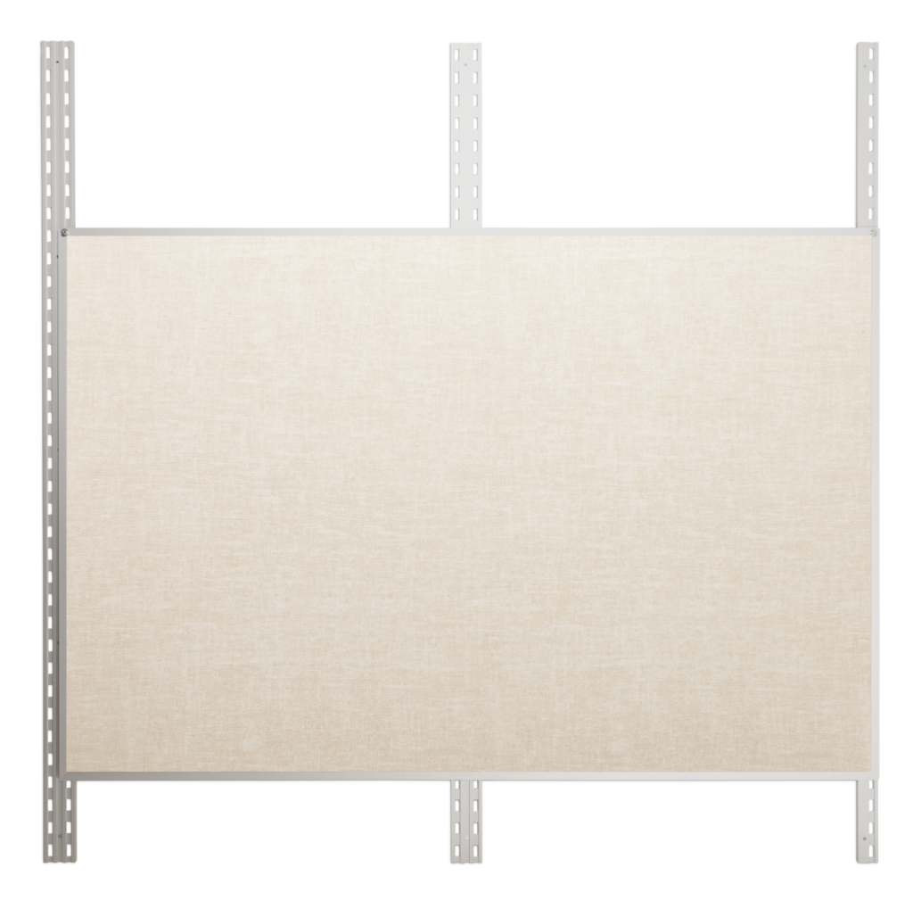 Fabric Tackboards with Modular Trim System